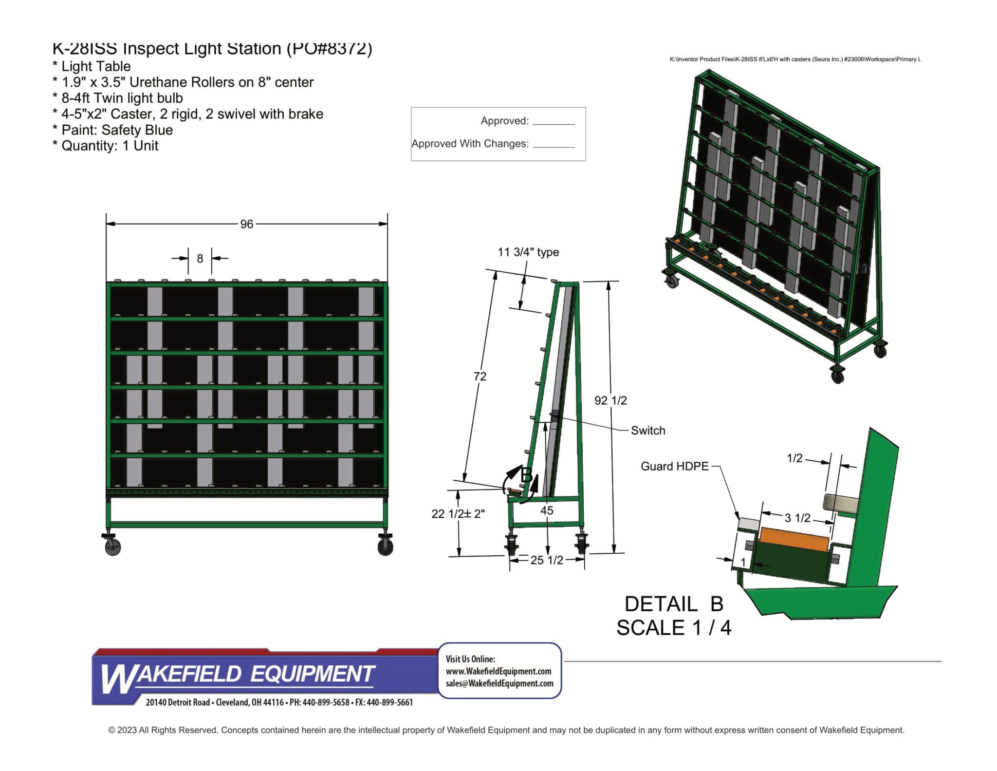 Glass Inspection Stations - Wakefield Equipment