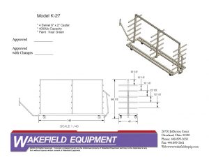 Mobile Extrusion Racks - Wakefield Equipment